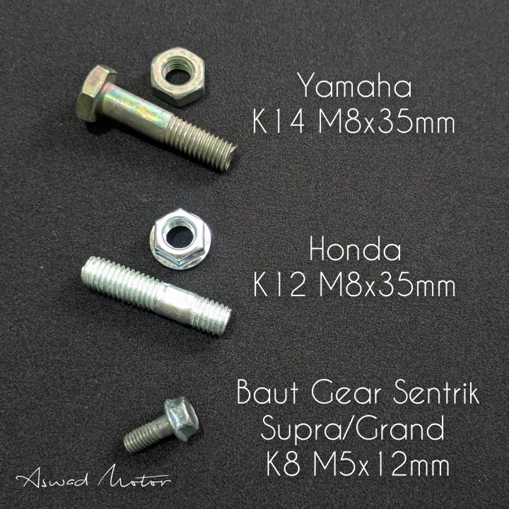 Baut Gear Honda / Baut Gear Yamaha / Baut Gear Sentrik Honda Supra ... Baut Gear Honda / Baut Gear Yamaha / Baut Gear Sentrik Honda Supra ...