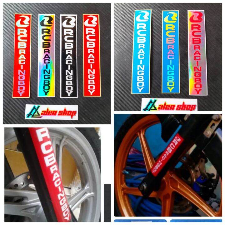 STIKER CUTTING SHOCK RCB RACING BOY | Lazada Indonesia