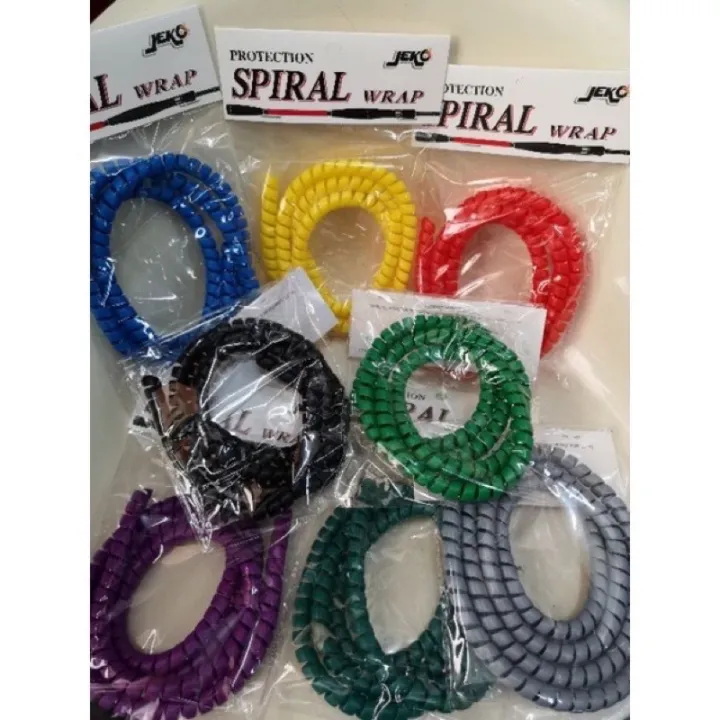 1 meter Protection Spiral Wrap Fishing Rod Spiral Wrap | Lazada