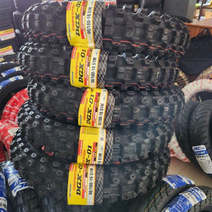 ban Dunlop 90/100-16 DGX-01 ban tahu cross trail klx bebek modif ...