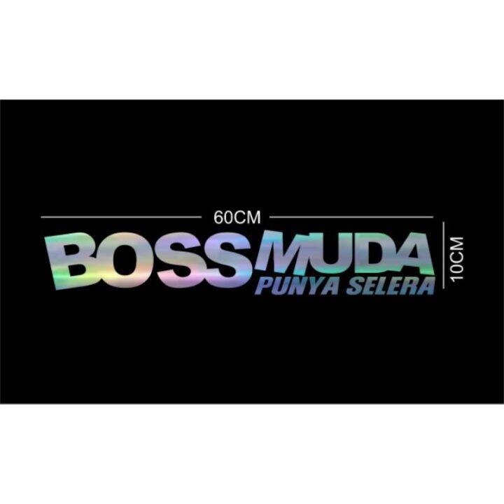 stiker boss muda stiker tawakal stiker driver muda stiker mobil stiker ...