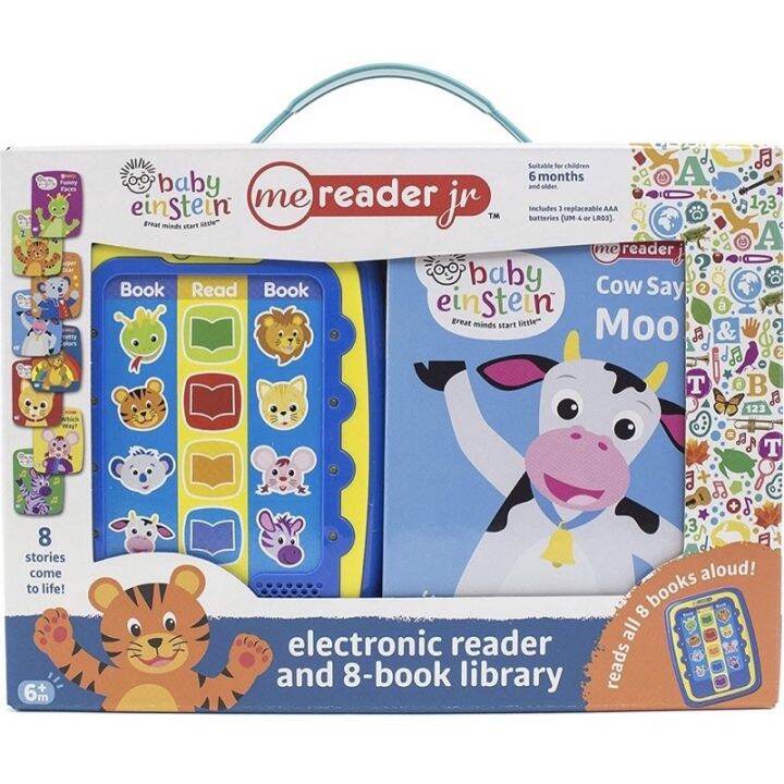 พร้อมส่ง Baby Einstein Me Reader Jr 8-Book Library - PI Kids | Lazada.co.th