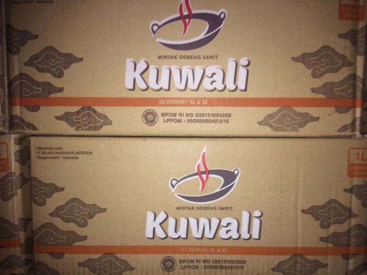 minyak goreng kemasan 1 liter merk KUWALI | Lazada Indonesia