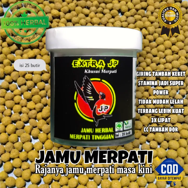 Jamu merpati extra jp isi 25 | Lazada Indonesia