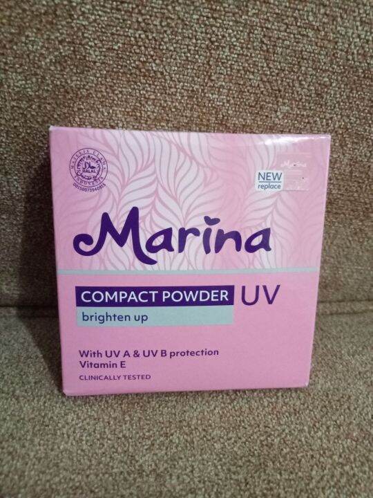 Marina Compact Powder 04 Natural 12 g | Lazada Indonesia