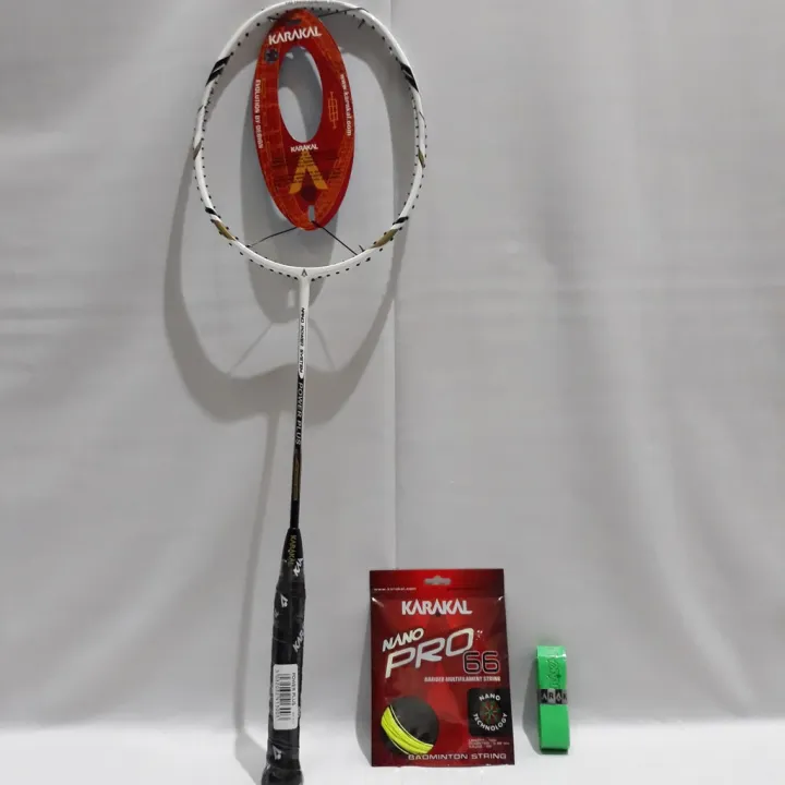 Raket Badminton Original Karakal Power Plus Bonus Senar dan Grip ...