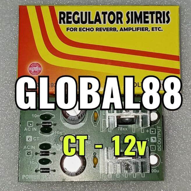 KIT PSU POWER SUPPLY SUPLY REGULATOR SIMETRIS CT 12V 193 B | Lazada ...