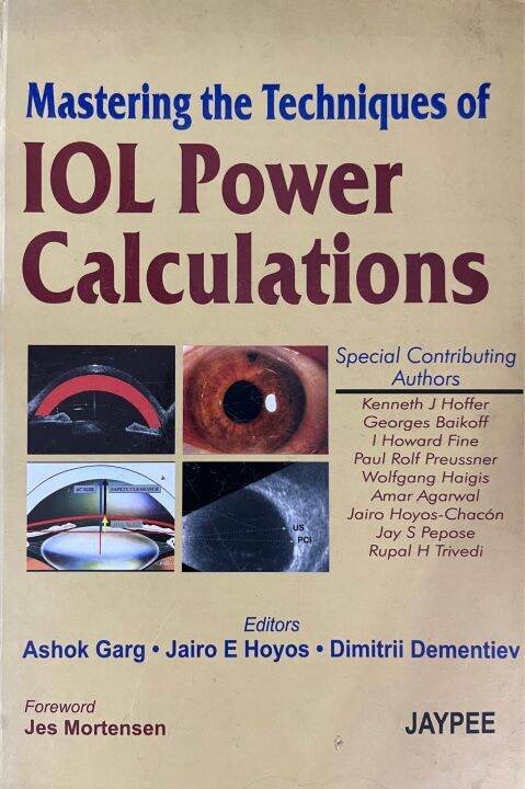Mastering the Techniques of IOL Power Calculations | Lazada