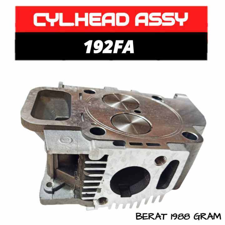 192FA CYLINDER HEAD ASSY UNTUK GENSET MESIN DIESEL KAMA | Lazada Indonesia