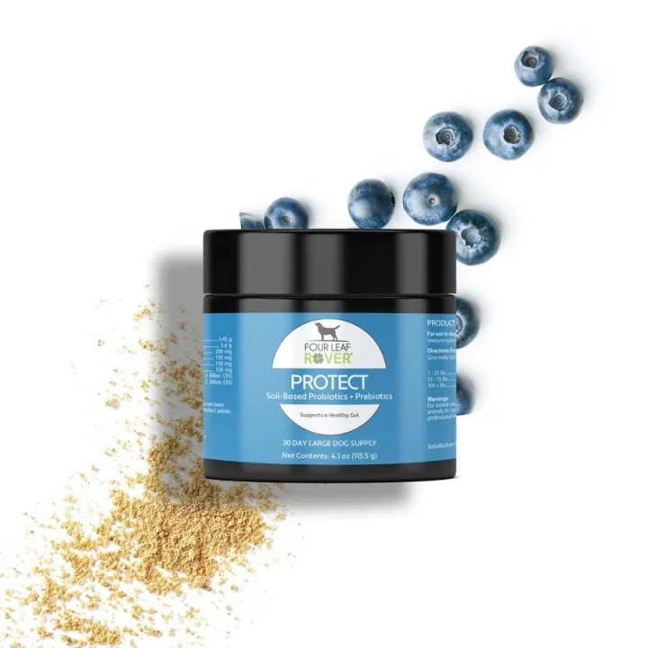 อาหารเสริม Four Leaf Rover Protect Soil-Based Probiotics + Prebiotics ...