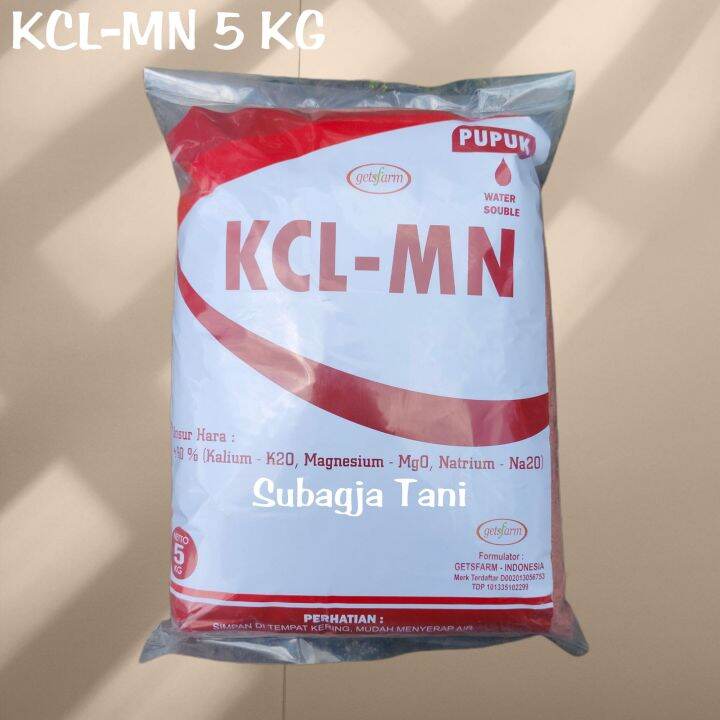 PUPUK MN-KCL 5 KG/ 60% KALIUM K20 - MAGNESIUM Mg0 - NATRIUM - NA20 ...