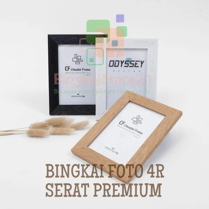 Bingkai Foto 4r minimalis / Frame Foto / Figura 4 R ( 10 x 15 )SERAT ...