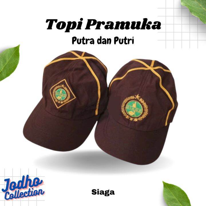 Topi Pramuka Siaga Putra dan Putri | Lazada Indonesia
