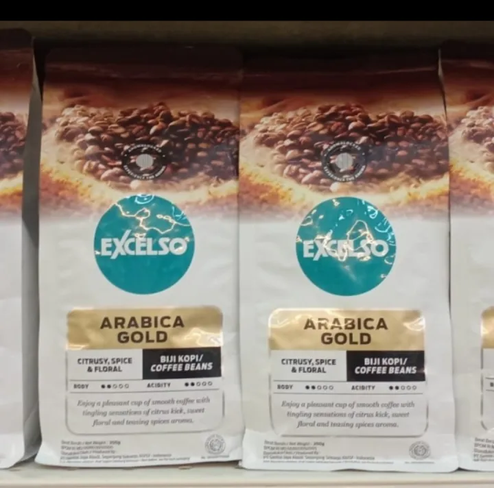 Kopi Excelso Robusta Gold Arabica Gold Biji 200 gr | Lazada Indonesia