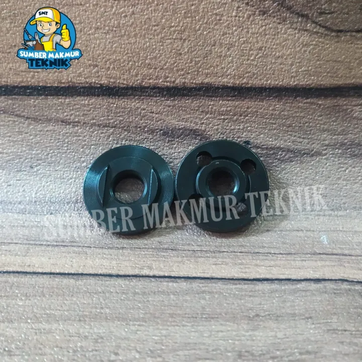 Flange Flang Set Inner Outer Grinda Nut Baut Mur Pengunci Jepit Mesin ...