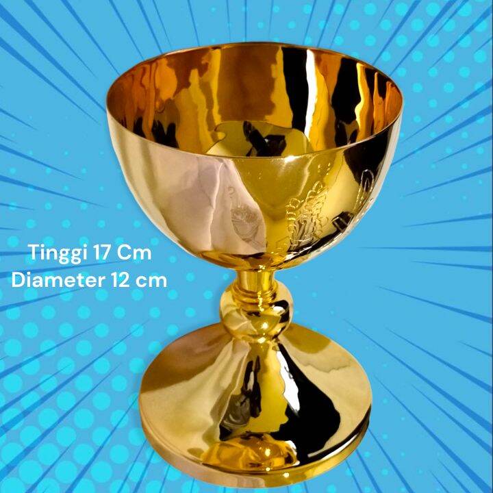 Peralatan Liturgi Ekaristi/Piala Lapis Emas/Kasula Imam Katolik ...