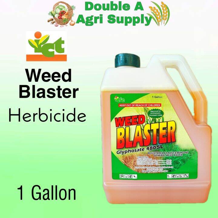 Weed Blaster (Glyphosate) Post Emergent Herbicide / Weed Killer - 1 ...