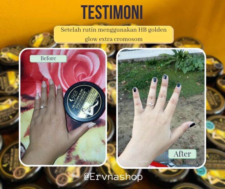 HB GOLDEN GLOW EXTRA CROMOSOM | Lazada Indonesia