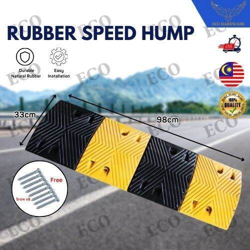 【Eco Hardware & Necessary】High Quality 98CM Rubber Speed Hump Speed ...