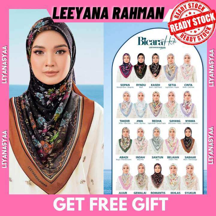 LEEYANA RAHMAN SCARVES | LEEYANARAHMAN | Lazada
