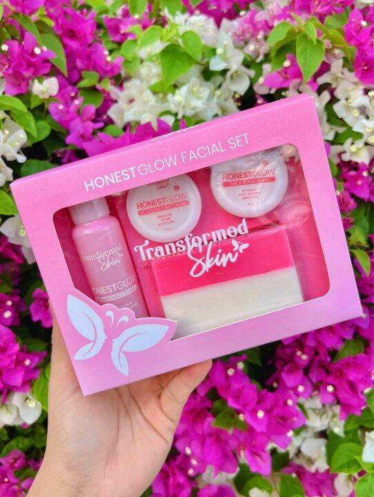 HONESTGLOW FACIAL SET - TRANSFORMED by Dave Villanueva | Lazada PH