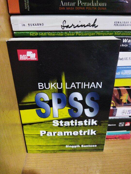 Buku Latihan SPSS Statistik Parametrik - Singgih Santoso | Lazada Indonesia
