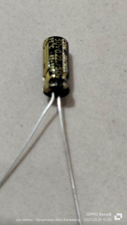 5pcs elko ukuran 0,22 uf 50v Jackcon | Lazada Indonesia