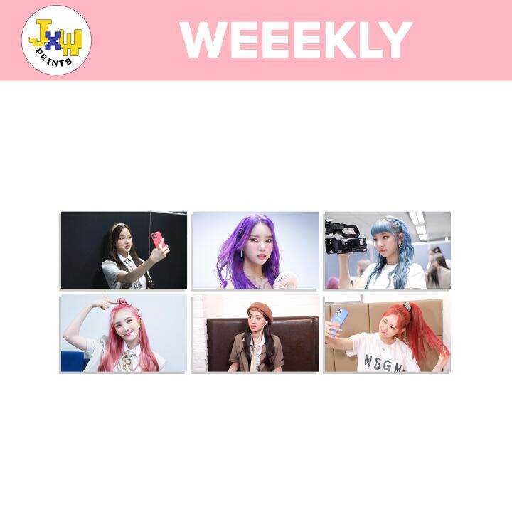 WEEEKLY Fansign Event Photocard Set | Lazada PH
