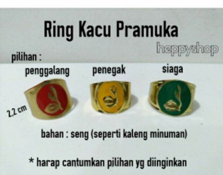 Ring Kacu Pramuka | Lazada Indonesia