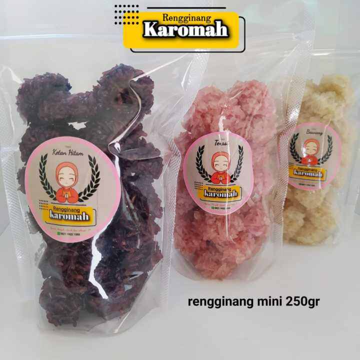 Ranginang / rengginang mini / endul mentah 250gram karomah khas bandung ...