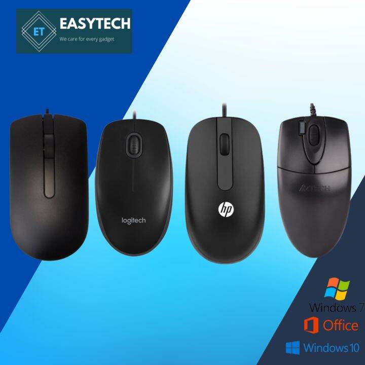 EASYTECH | Original Heavy Duty Mouse USB Type (Assorted Brands ...