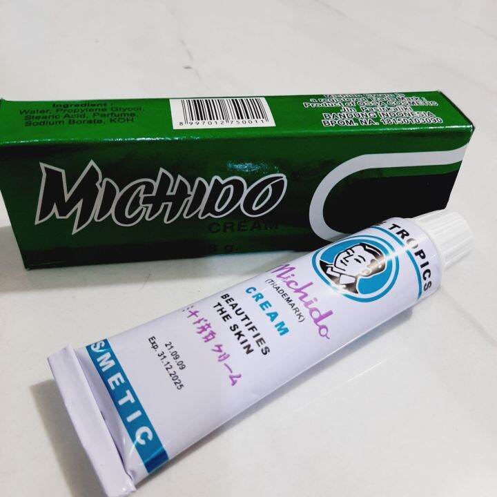 MICHIDO VANISHING CREAM / KESEGARAN LEMBUT / CREAM MENCUKUR KUMIS ...