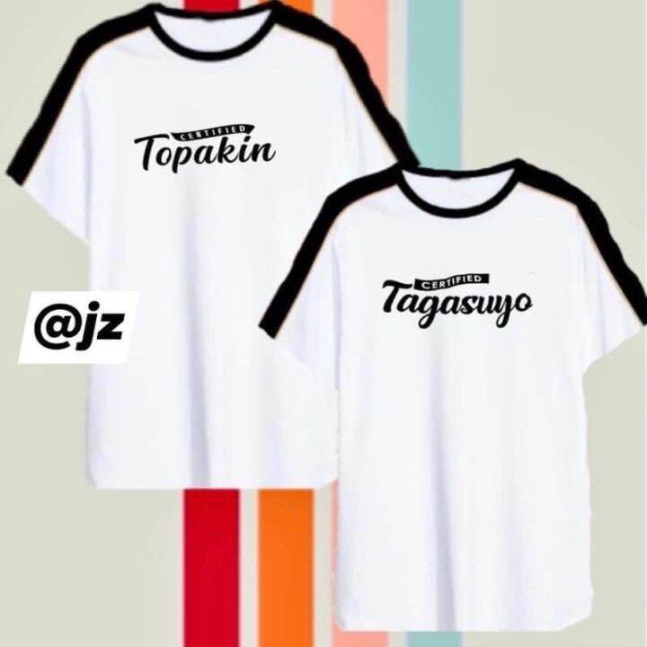 TOPAKIN AMD TAGASUYO COUPLE COMBI SHIRTS | Lazada PH