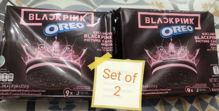 LIMITED EDITION OREO X BLACKPINK COOKIES. SET OF 2. With Exclusive ...