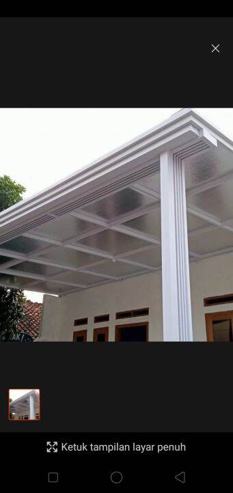 KANOPI MINIMALIS MODERN TERBARU FULL BESI | Lazada Indonesia