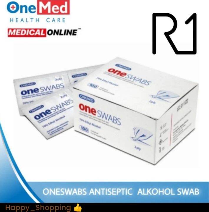 Onemed tisu tissue alkohol oneswab | alkohol swab | one swab onemed isi ...