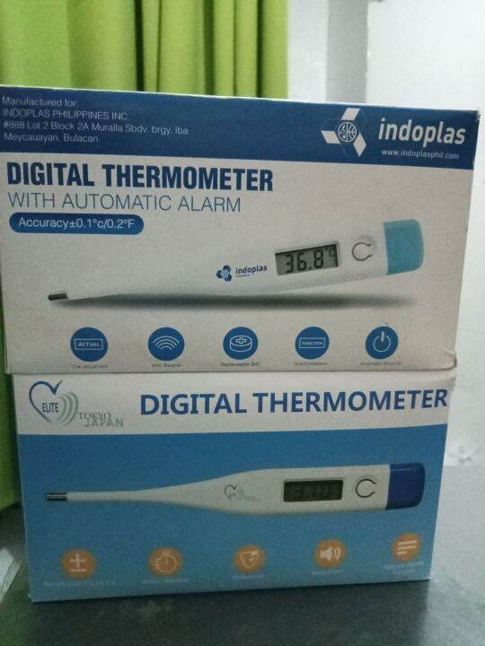 Digital Thermometer Indoplas/Sureguard/Elite | Lazada PH