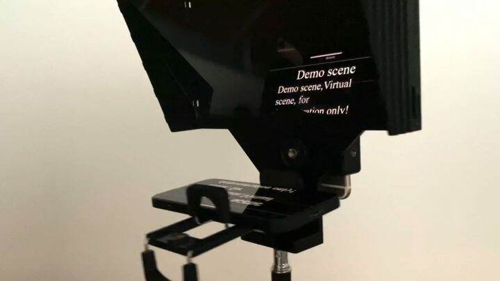 Prompter for Studio Live fits Mobile Tablet Clip Camera Portable with ...