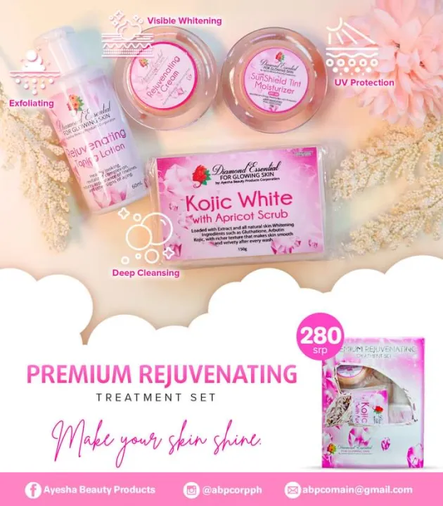 Ayesha Diamond Premuim Rejuvenating Set | Lazada PH
