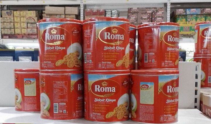 Biskuit Roma Kelapa Kaleng 345 gram | Lazada Indonesia