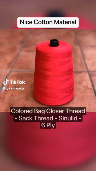 Colored Bag Closer Thread - Sack Thread - Sinulid - 6 Ply | Lazada PH