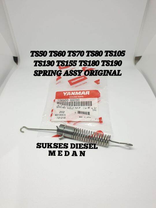 TS50 TS60 TS70 TS80 TS105 TS130 TS155 TS180 TS190 Spring Per Gas Mesin Diesel Yanmar Original ...