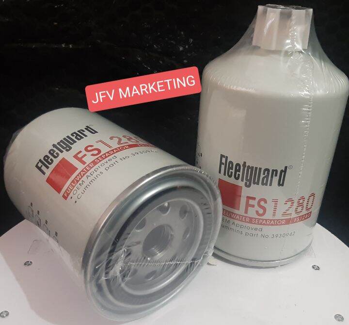 FS1280 Fleetguard Fuel Water Separator filter cummins | Lazada PH