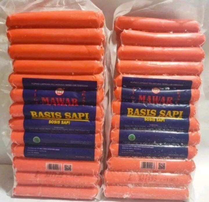 sosis mawar / basis mawar / sosis sapi / mawar sosis sapi | Lazada ...