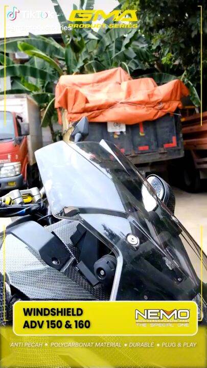 Windshield Honda ADV 150 Visor ADV 160 Winsil ADV | Lazada Indonesia
