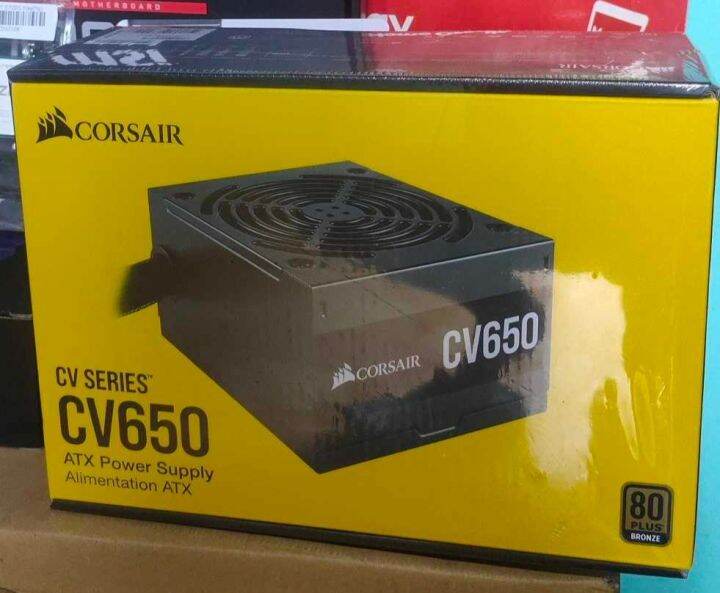 Corsair CV650 80 + Bronze | Lazada PH