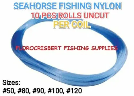 SEAHORSE FISHING LINE 10 ROLLS UNCUT | Lazada PH
