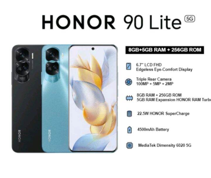 Huawei Honor 90 Lite New Malaysia Set | Lazada