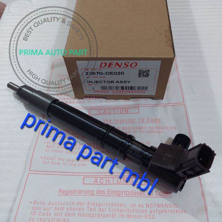 NOZZLE INJECTOR ASSY TOYOTA INNOVA REBORN HILUX REVO 2GD ORIGINAL DENSO ...