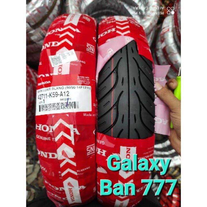 Ban Motor Federal Honda AHM K59 A12 90/90-14 Tubeless Ban Belakang Matic Vario Beat Spacy Ban ...